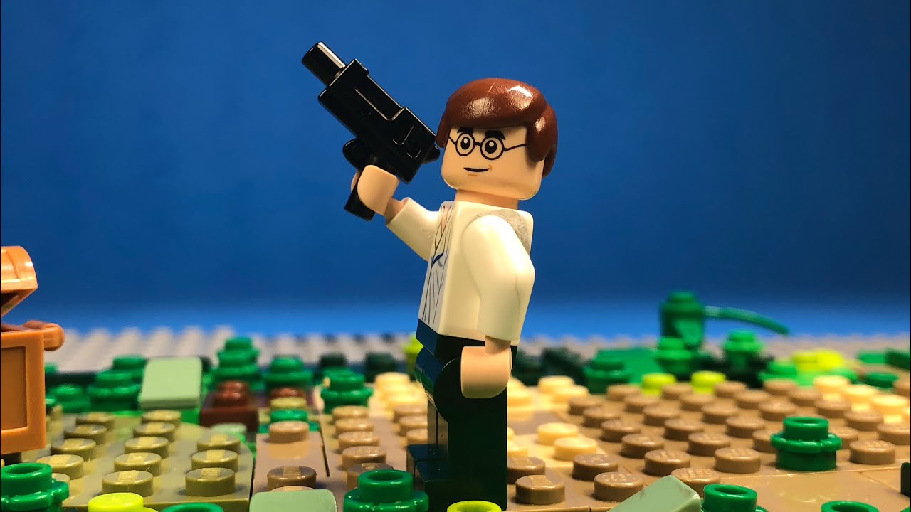 Lego Peter Griffin plays Fortnite! - YouTube