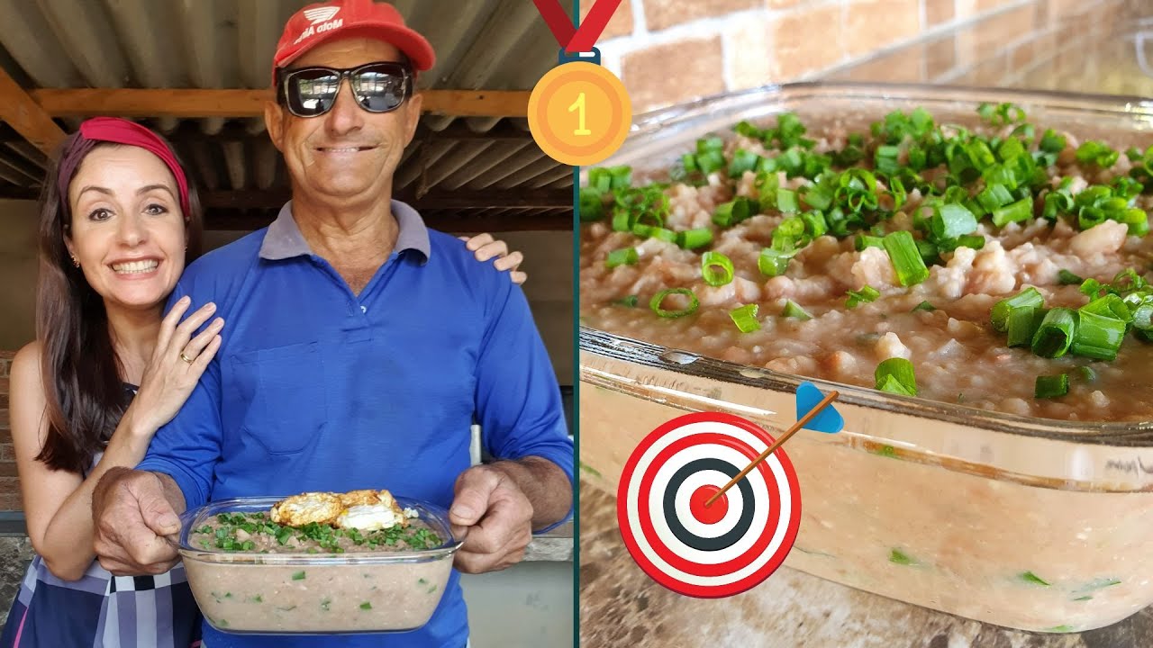 TUTU DE FEIJÃO COM OVO FRITO 😋😋 Receitas da minha mãe 😍 - YouTube