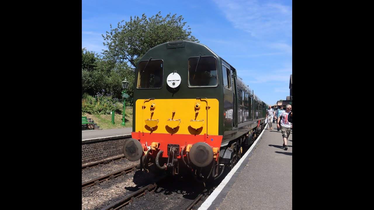 Watercress Line Diesel Gala 2022 | 16/07/2022 - YouTube