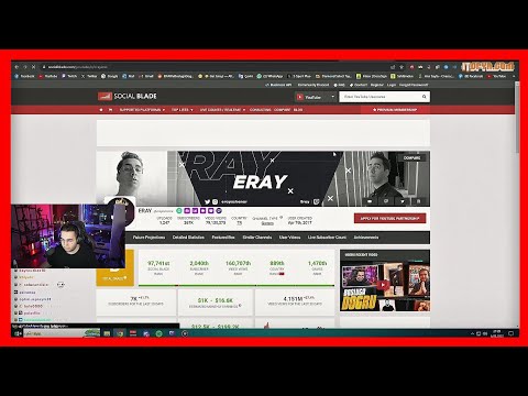 Eray - Youtuberlar'ın Ne Kadar Kazandığına bakıyor