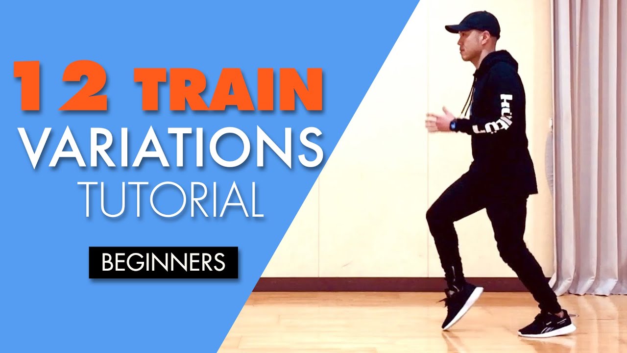 House Dance Basic Step Tutorial | 12 Train Variations - YouTube