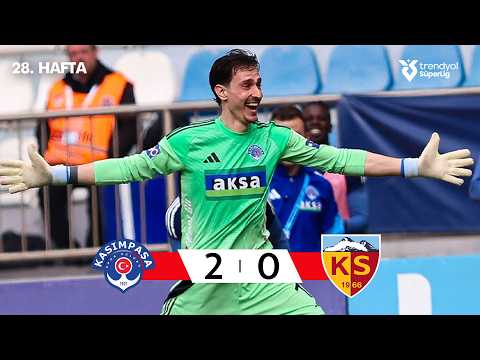 Kasımpaşa (2-0) Kayserispor - Highlights/Özet | Trendyol Süper Lig - 2025/26