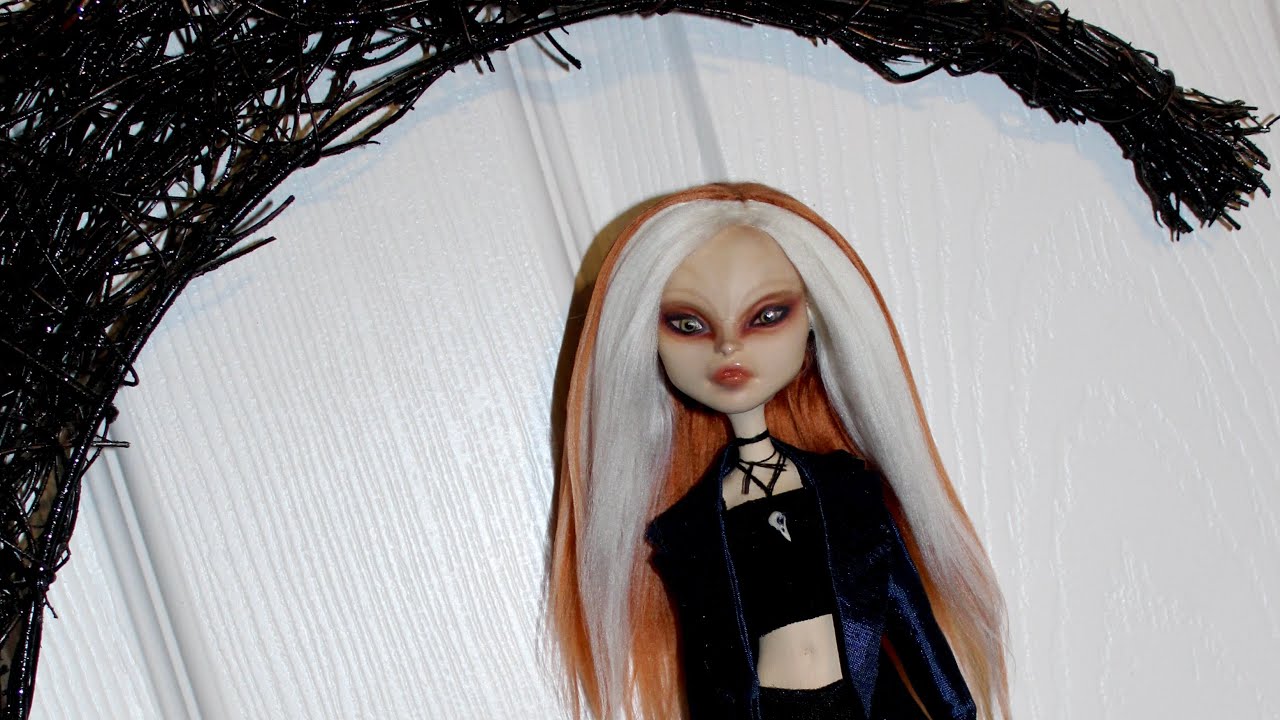 Ginger Snaps Ginger Fitzgerald | Monster High Custom OOAK Doll - YouTube