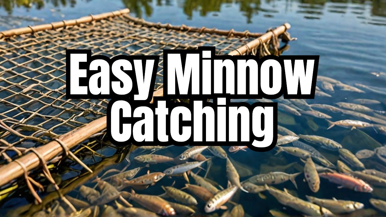 Catch TONS of Minnows with this DIY Fish Trap! (Step-by-Step) - YouTube