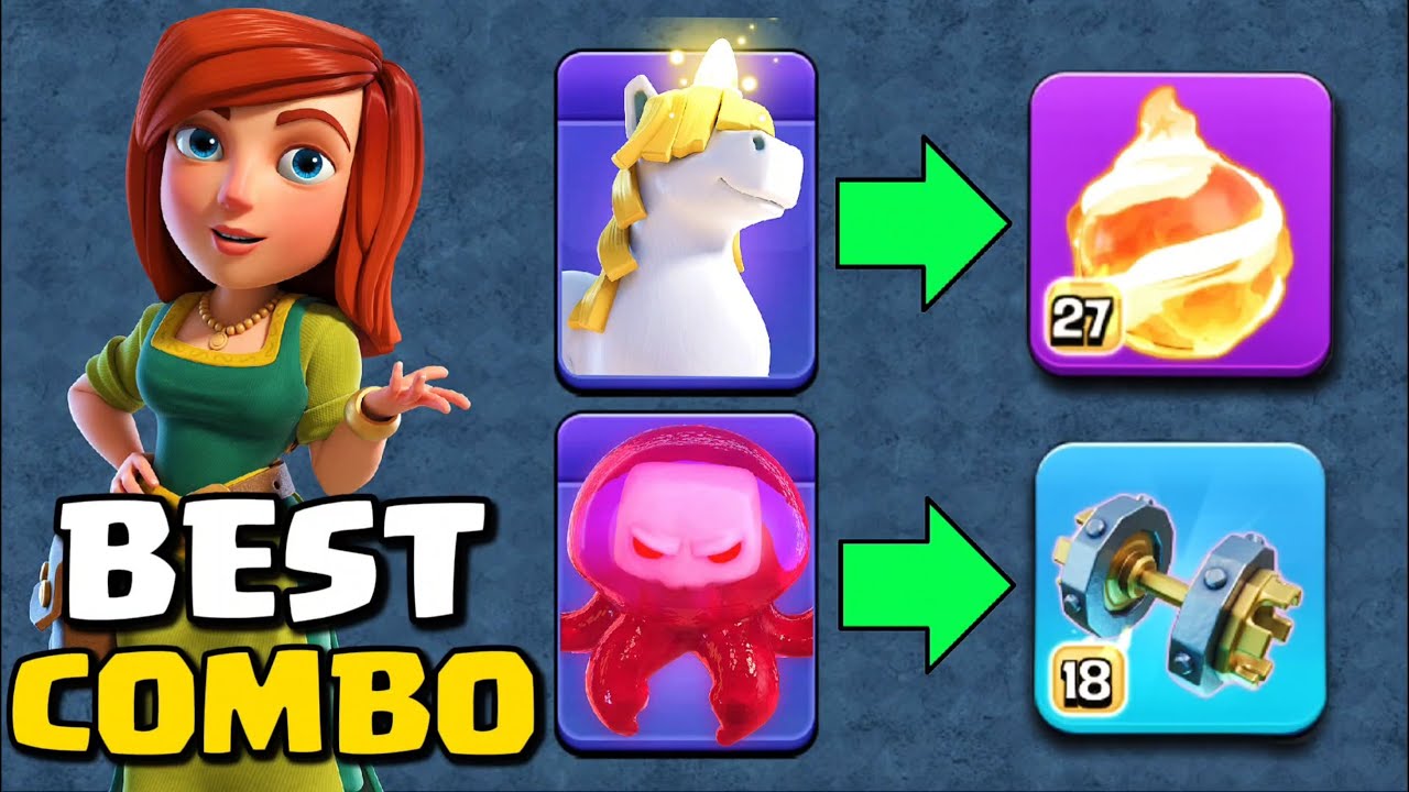 BEST PETS & EQUIPMENT Combinations in Clash of Clans | Hero Ability ...