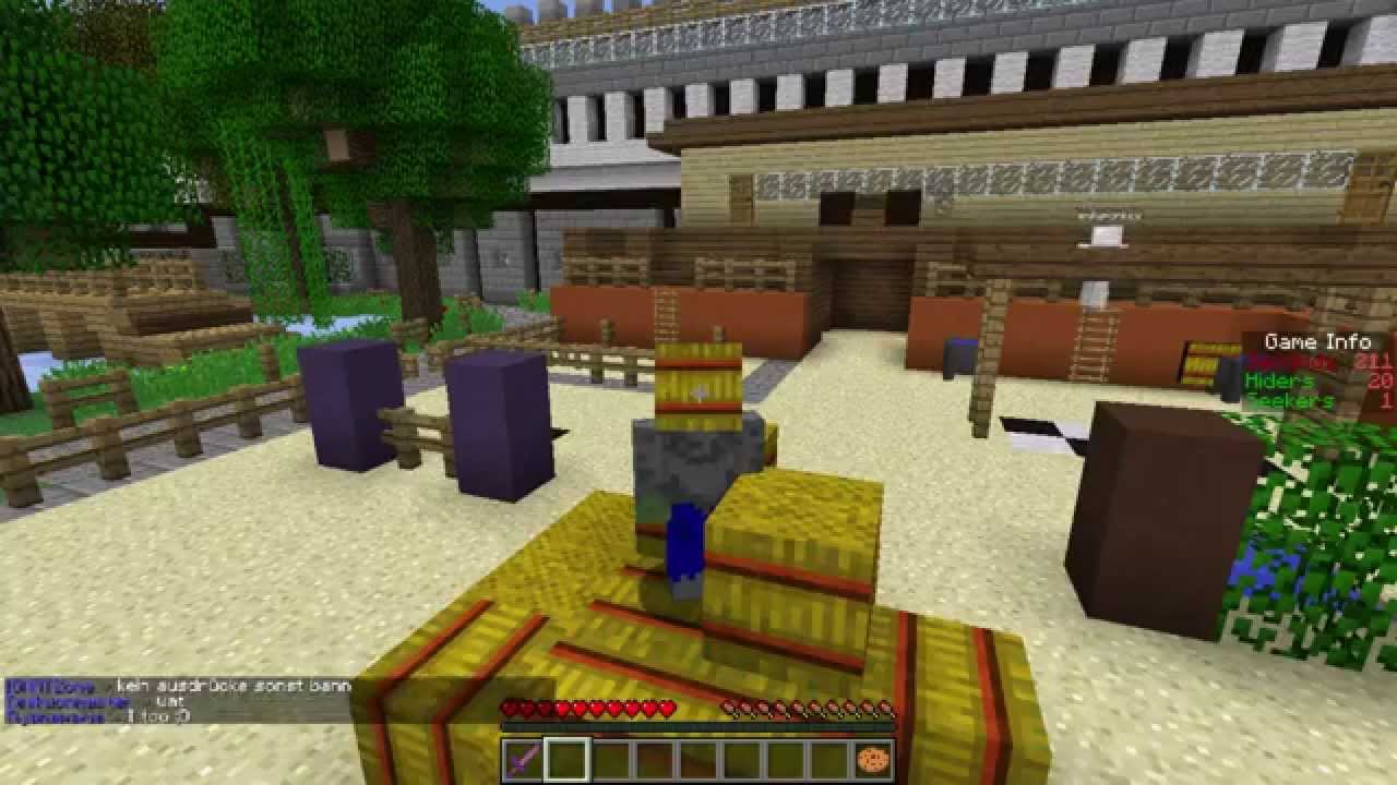 Minecraft Minigames w/ JKokki - Hide n Seek - YouTube