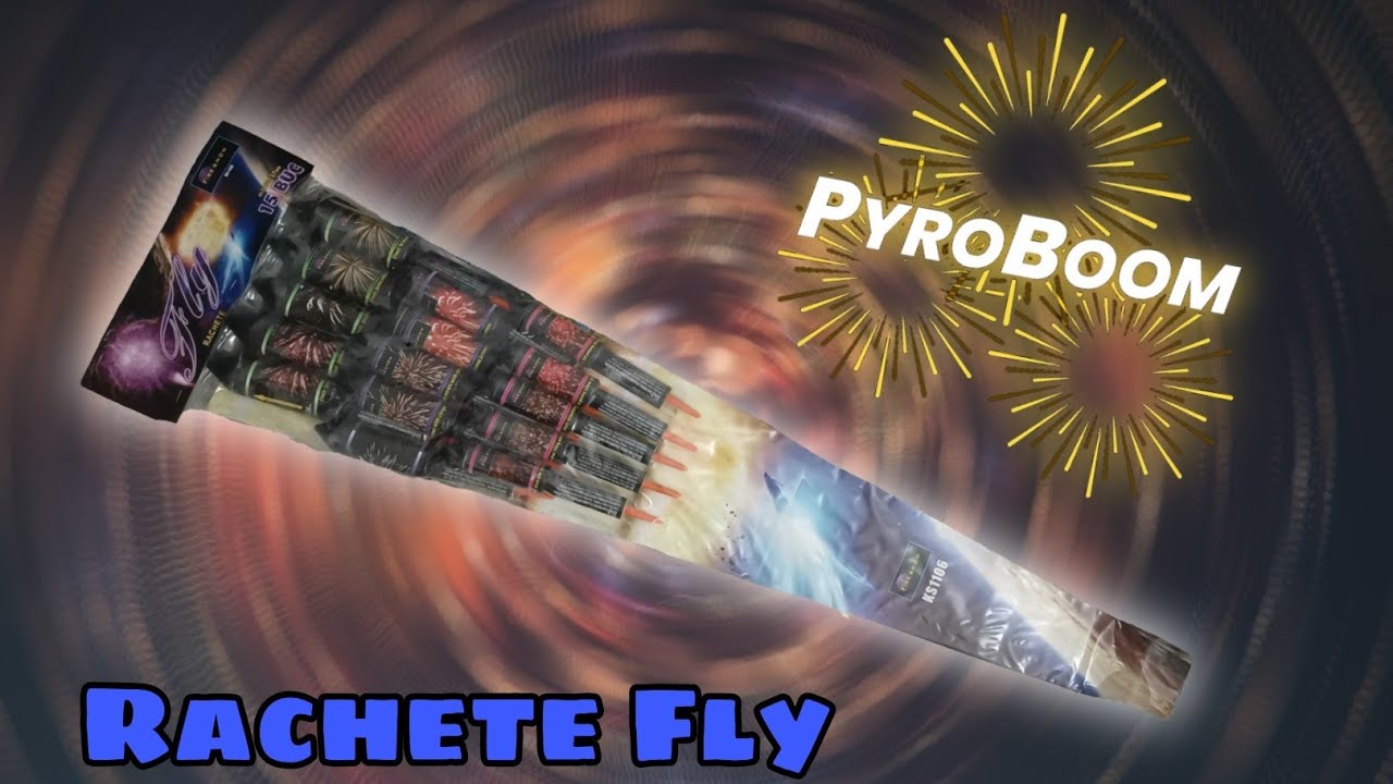 TEST RACHETE FLY 🎆 (27,33,38mm) - PYROBOOM - YouTube