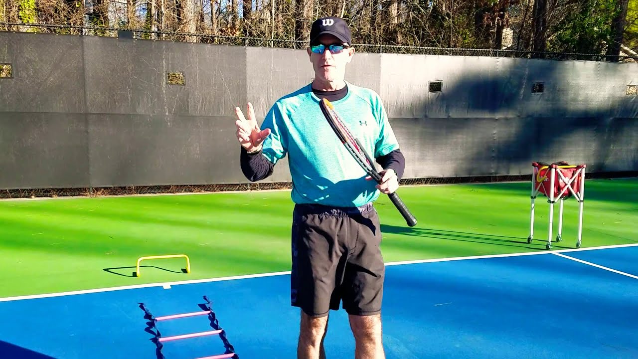 TENNIS FOOTWORK- Split Step - YouTube