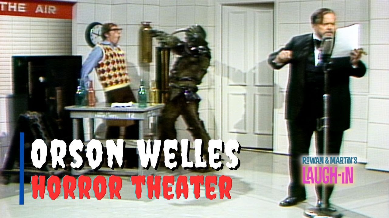 Orson Welles Laughing