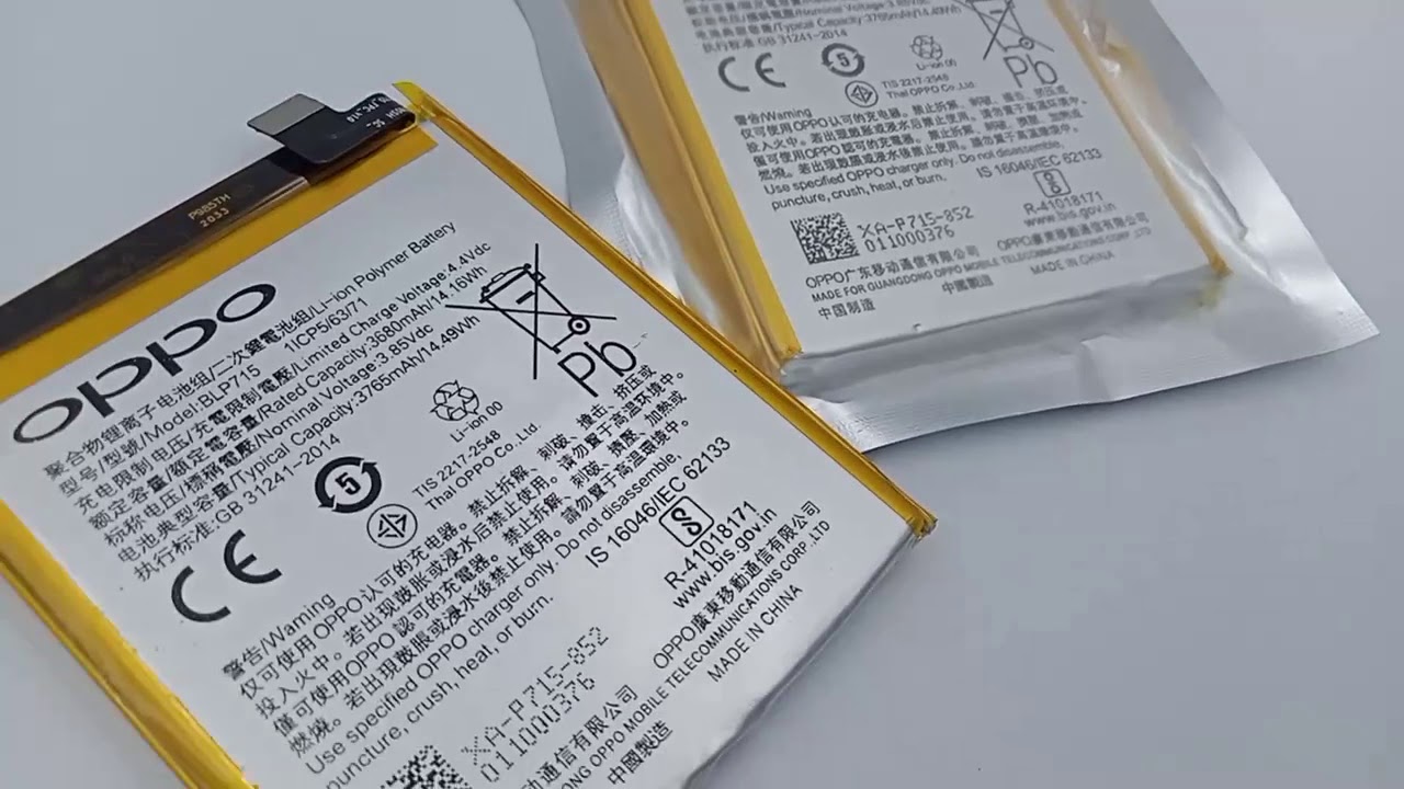 Baterai Oppo BLP715 - YouTube
