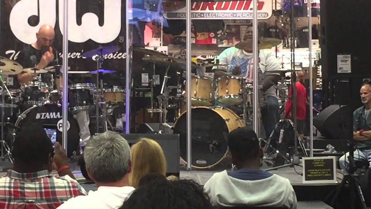 Double Drumming Part 3: feat Segdrick Marsh and Lou Petto. - YouTube