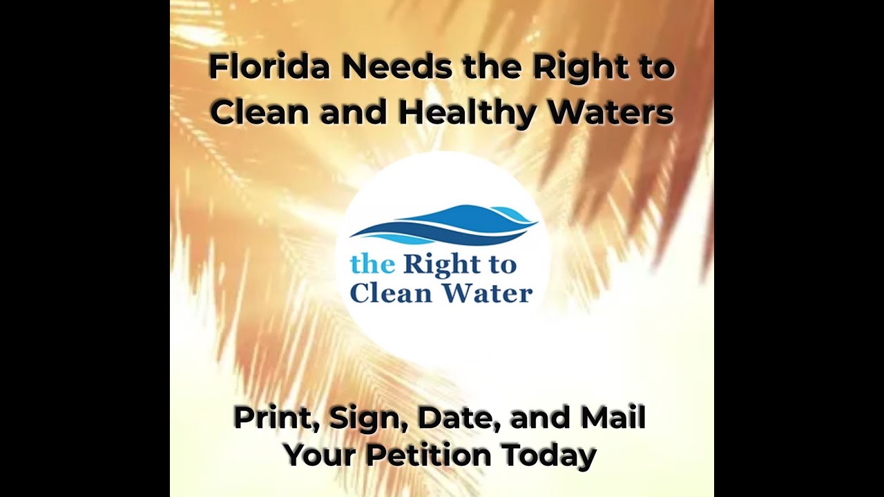 Call To Action - Florida Right To Clean Water 2.0 - YouTube