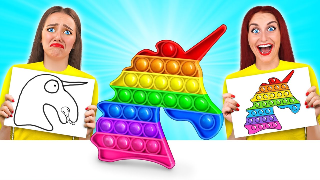 Who Draws it Better Take The Prize | Drawing Hacks by Multi DO Fun ...