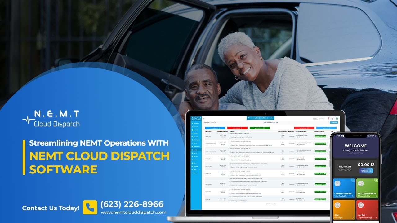 Streamlining NEMT Operations with NEMT Cloud Dispatch Software - YouTube