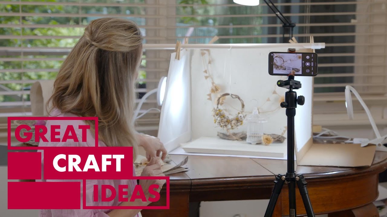 How to make your own DIY Lightbox | CRAFT | Great Home Ideas - YouTube
