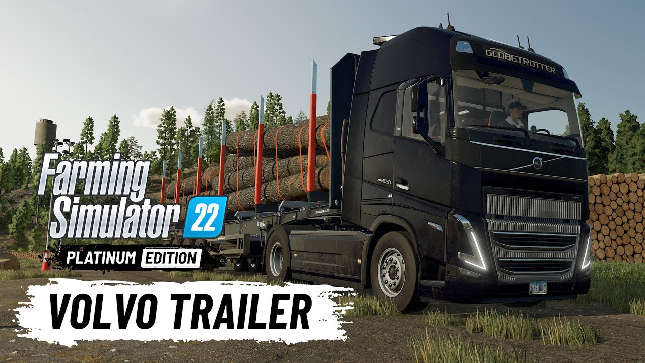 Landwirtschafts-Simulator 22 – Volvo Trailer - YouTube