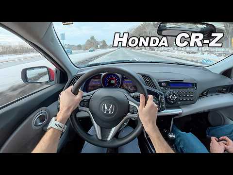 2011 Honda CRZ - The Manual 6 Speed Enthusiast Hatchback Hybrid That Failed (POV Review)