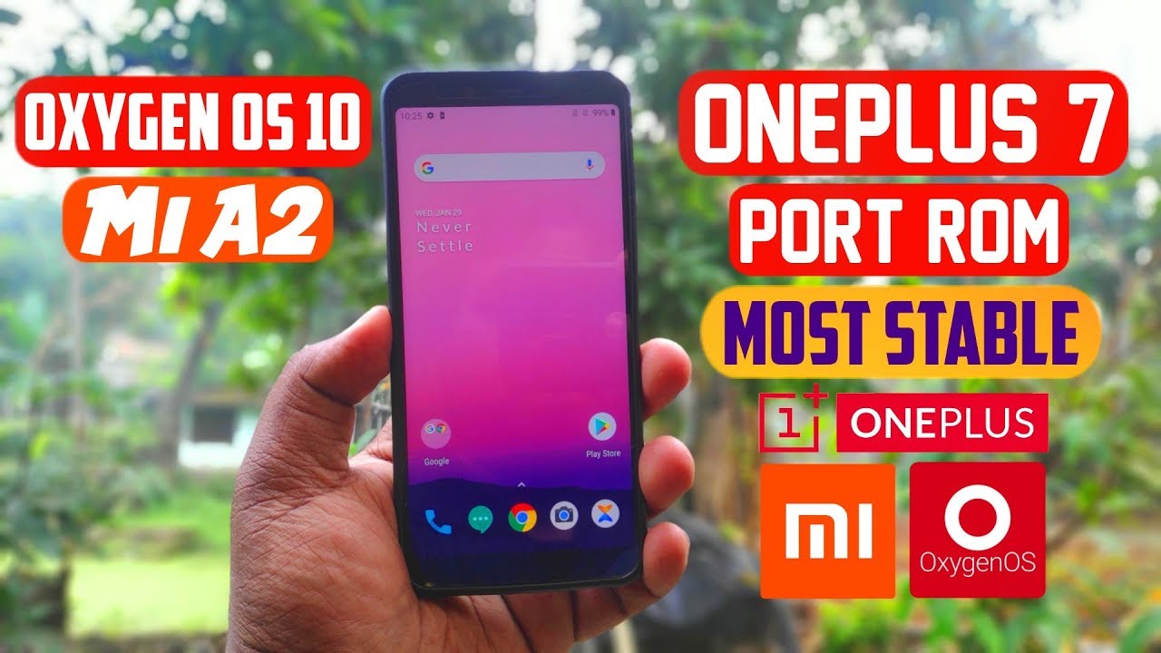 OxygenOS 10 For Mi A2 - Most Stable OxygenOS ROM Review | OnePlus 7 ...