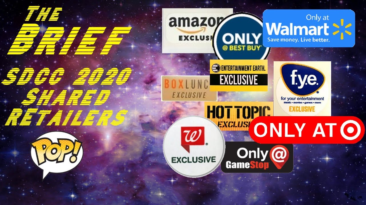 Funko POP! 2020 SDCC Shared Retailers| The Brief - YouTube