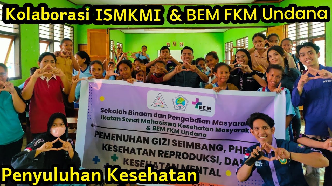 ISMKMI dan BEM FKM Undana Kupang Penyuluhan Kesehatan di SMP N 5 Kupang ...
