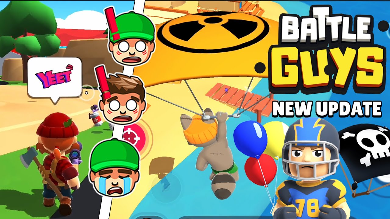 Battle Guys Big Update! - Control Customization | *NEW* EMOTES ...