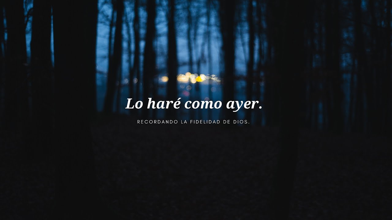 Lo hare como ayer. 2024 #13 - YouTube