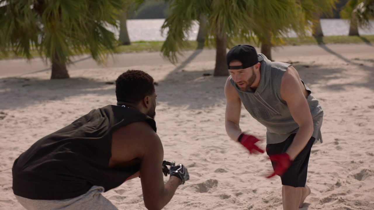 Ballers Season 2 Finale - Ricky Jarret catching with Patriots Julian ...