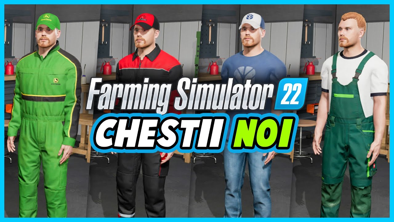 CEA MAI TARE OPTIUNE IN FARMING SIMULATOR 22! Caracter Personalizat si ...