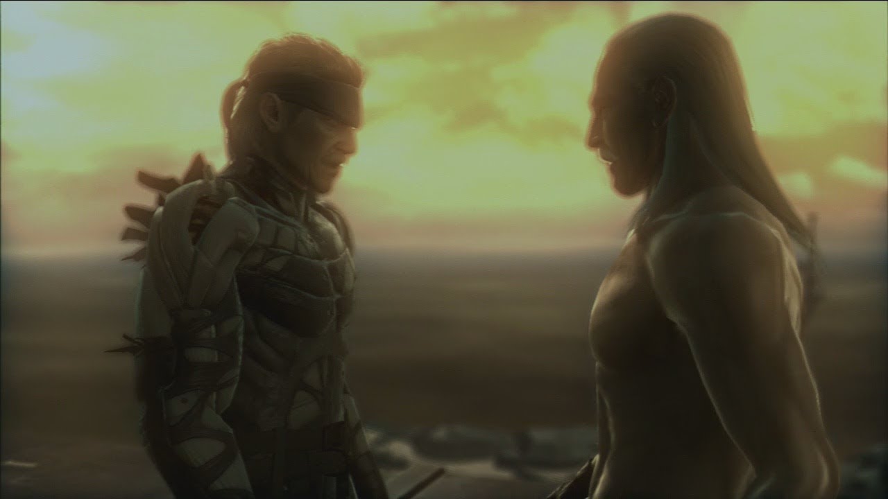 MGS4:GOTP (PS3) Old Snake vs Liquid Ocelot - YouTube
