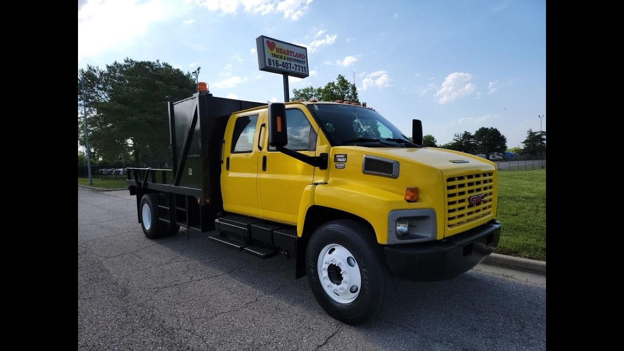 2008 GMC 7500 Dump Truck - YouTube
