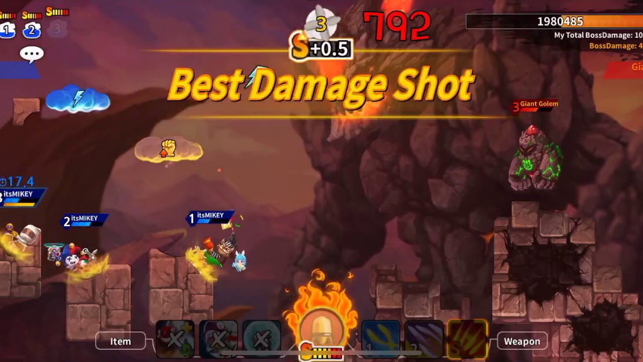 Golem World Boss/ GunboundM - YouTube