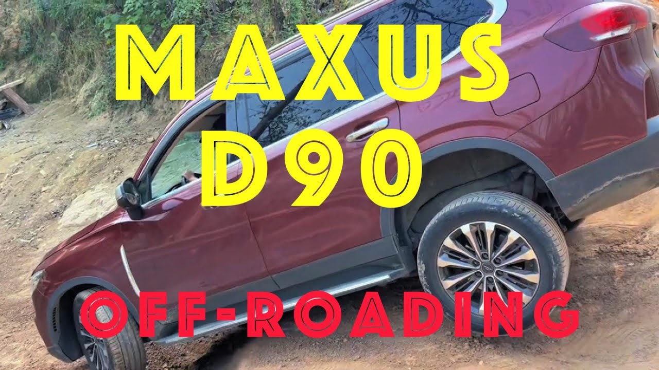 Maxus D90 off-roading - YouTube