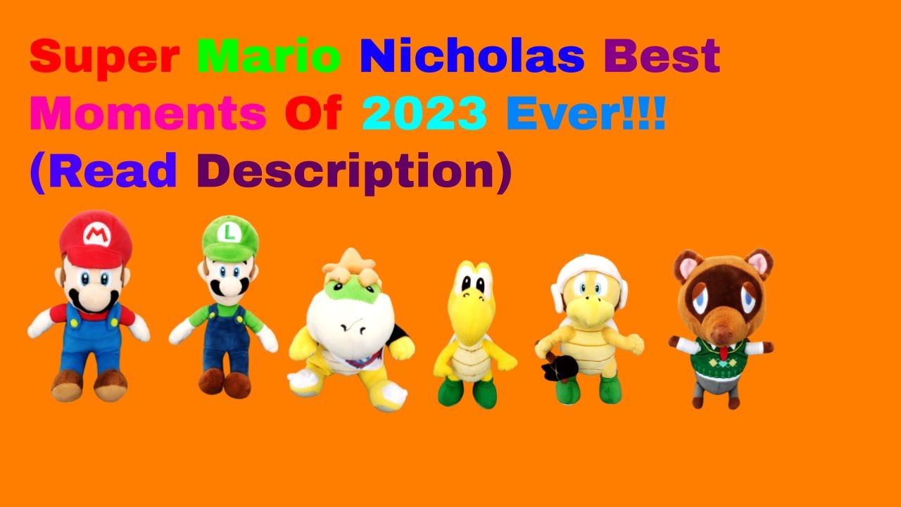 Super Mario Nicholas Best Moments Of 2023 Ever!!! (Read Description ...