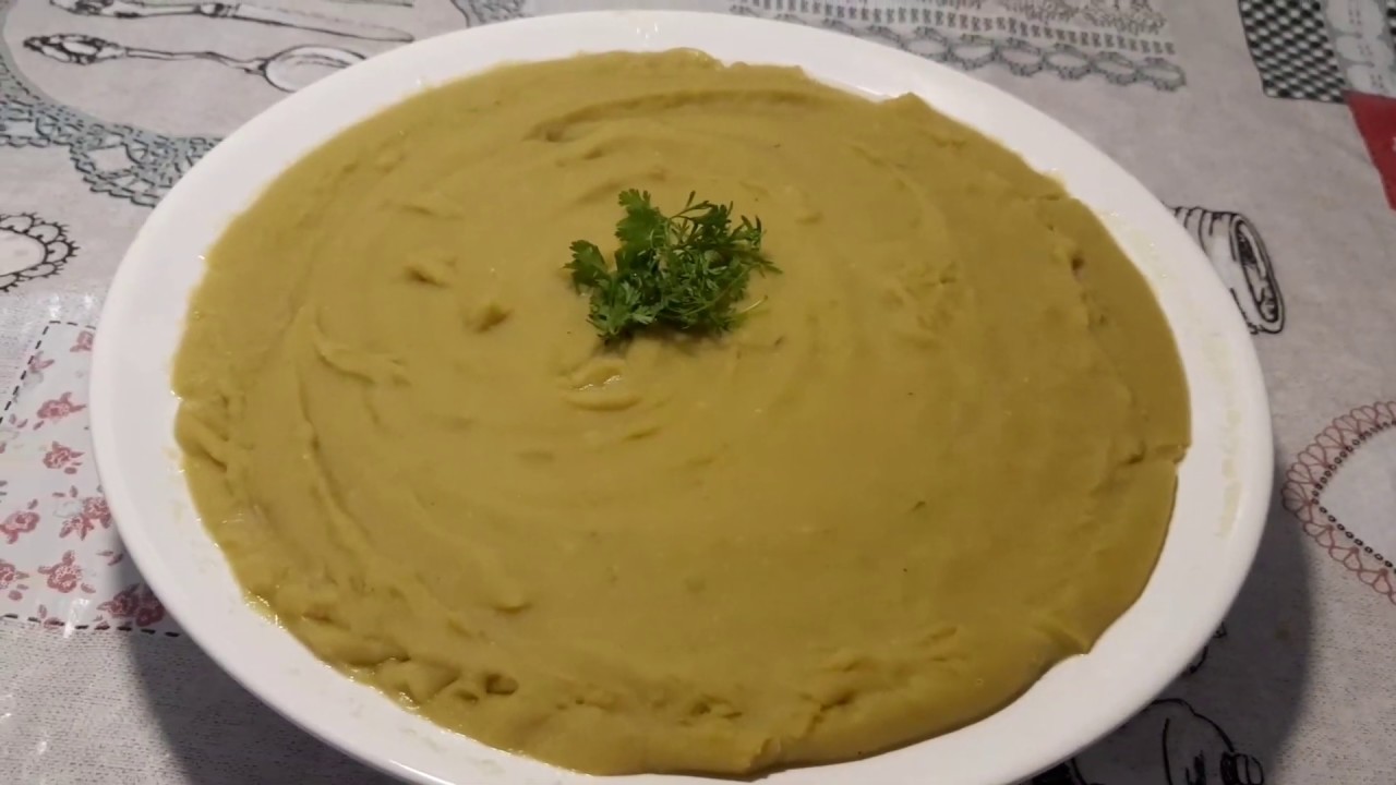 Recette pois cassés purée algérien kabyle - YouTube