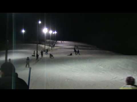 Skiing at Cloudmont Ski Resort - YouTube