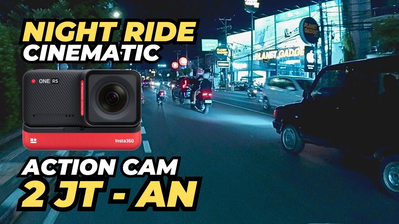 INSTA360 ONE RS | Tutorial Settingan Cinematic Mode Malam Low Light ...