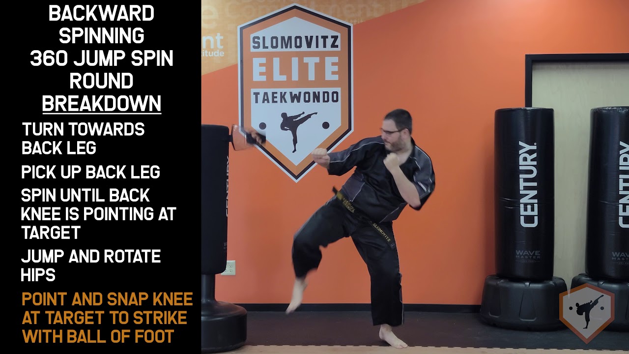 360 Round Kick - YouTube