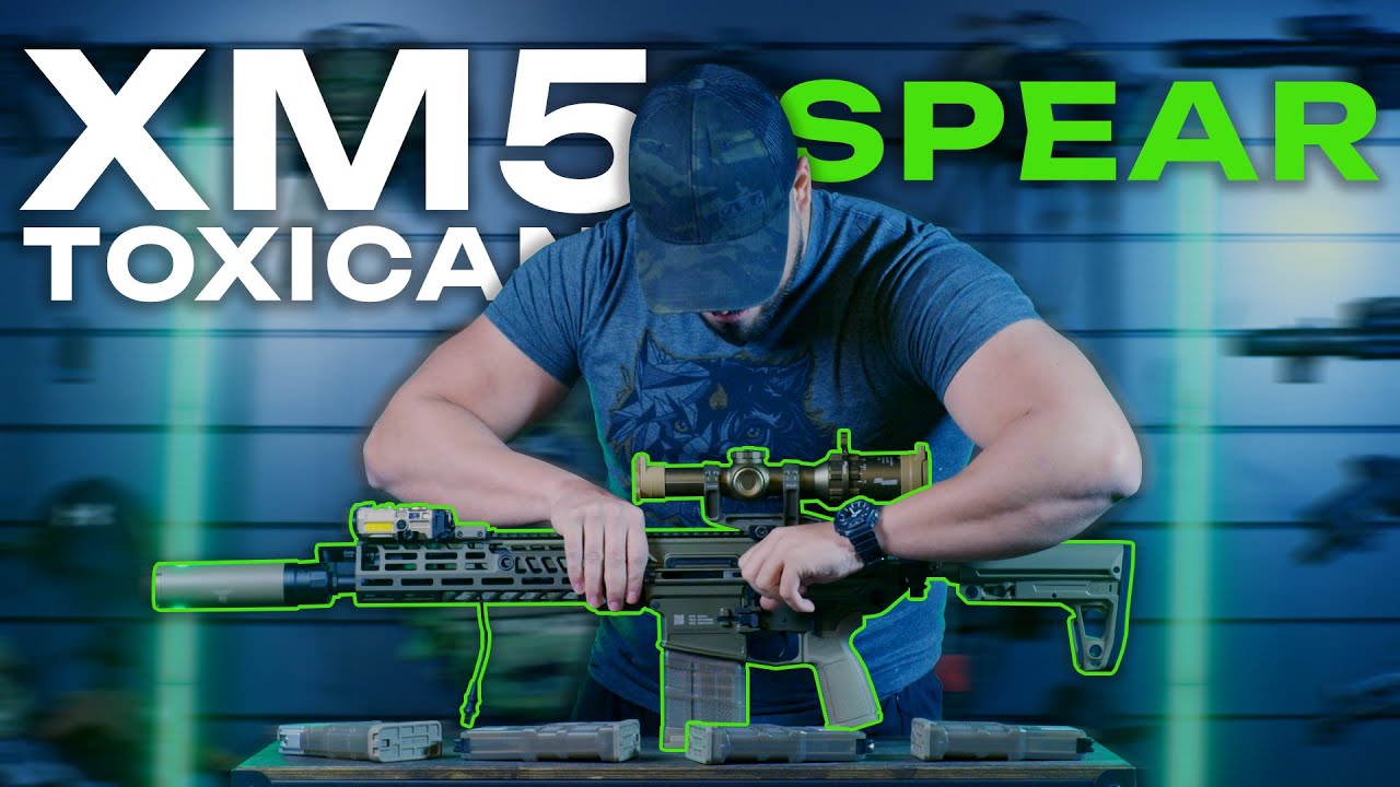 La RÉPLICA de Airsoft MÁS CARA DEL MERCADO - XM5 Toxicant SPEAR - YouTube