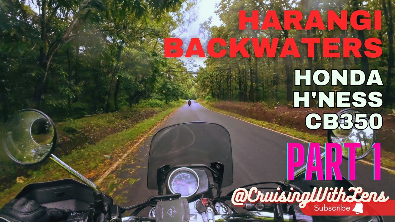 Harangi Backwaters PART 1 Coorg | Monsoon Motorcycle Ride + Stay ...