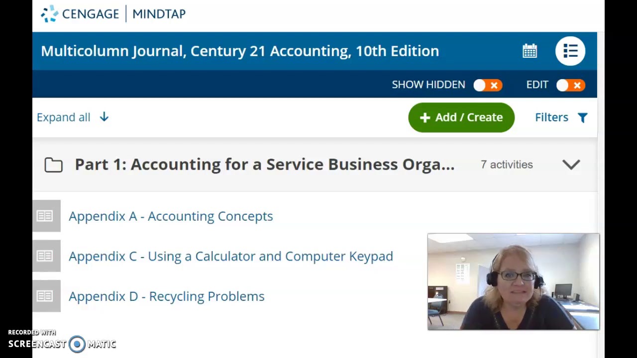 Mindtap for Accounting - YouTube