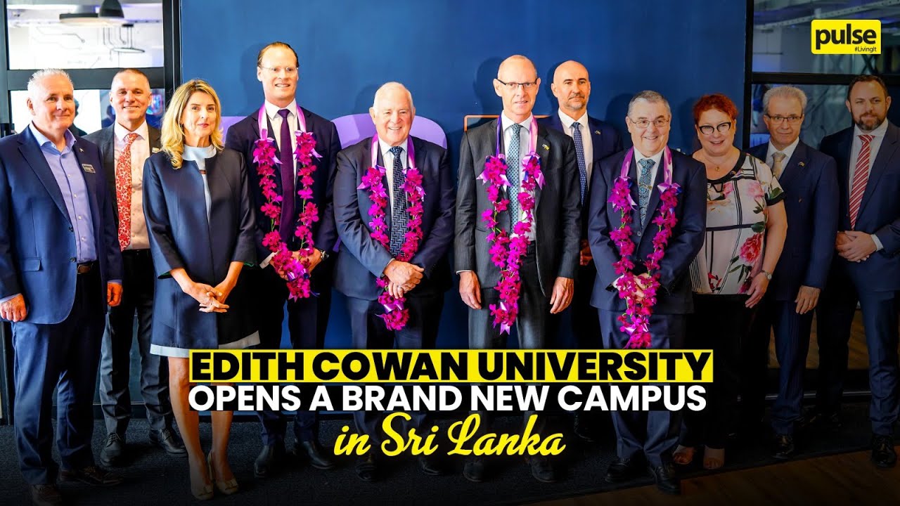 Edith Cowan University Opens a Brand New Campus in Sri Lanka - YouTube