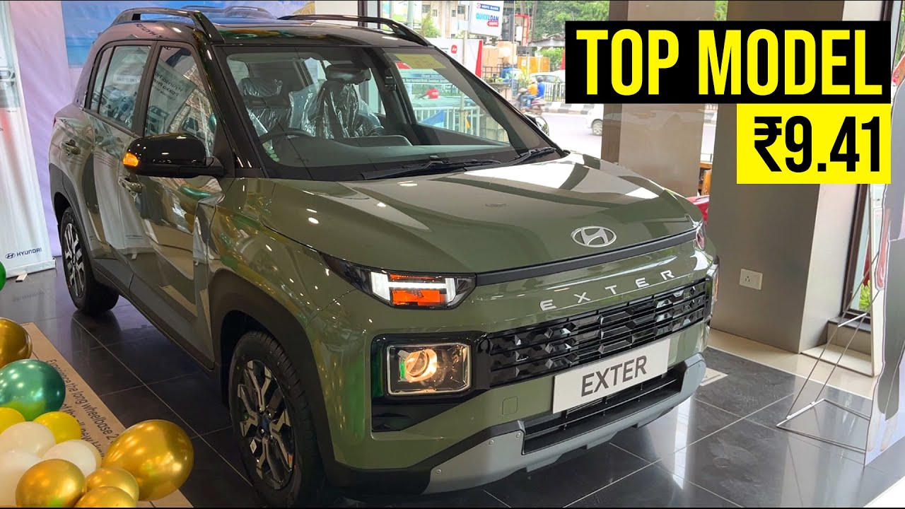 New Hyundai Exter SX(O) Top Model 2023 On Road Price, Features ...
