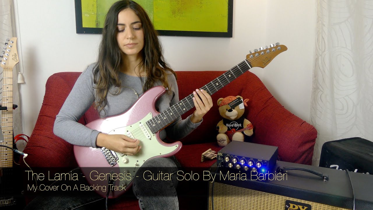 The Lamia - Genesis - Guitar Solo By Maria Barbieri (On A Backing Track ...