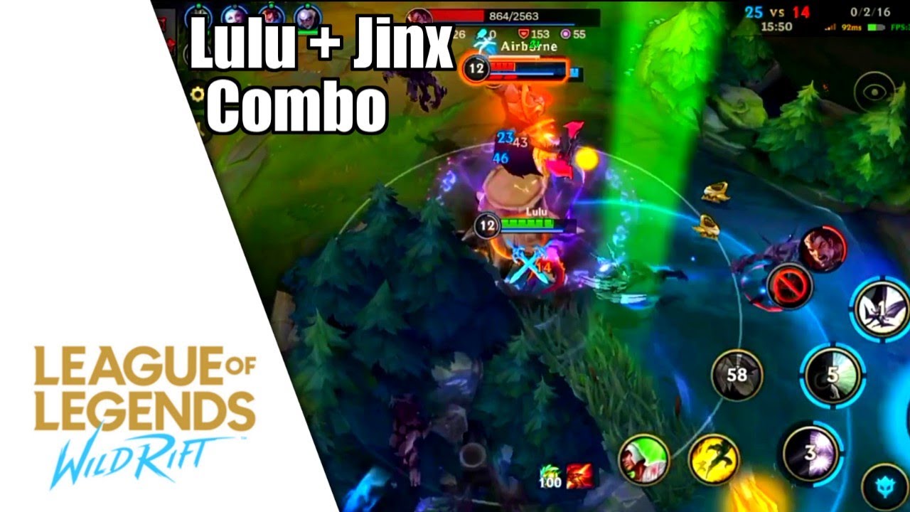 [Wild Rift] Lulu Jinx Combo | Lulu Support - YouTube
