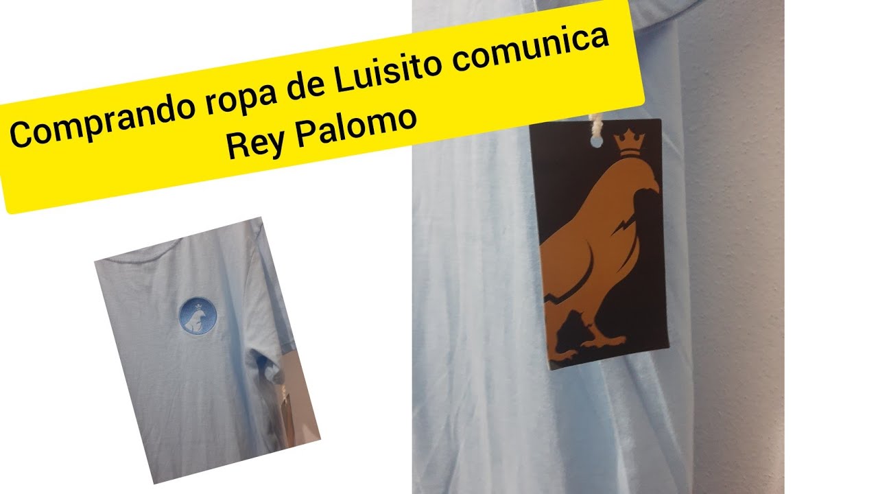 Comprando las playeras del Rey Palomo - YouTube