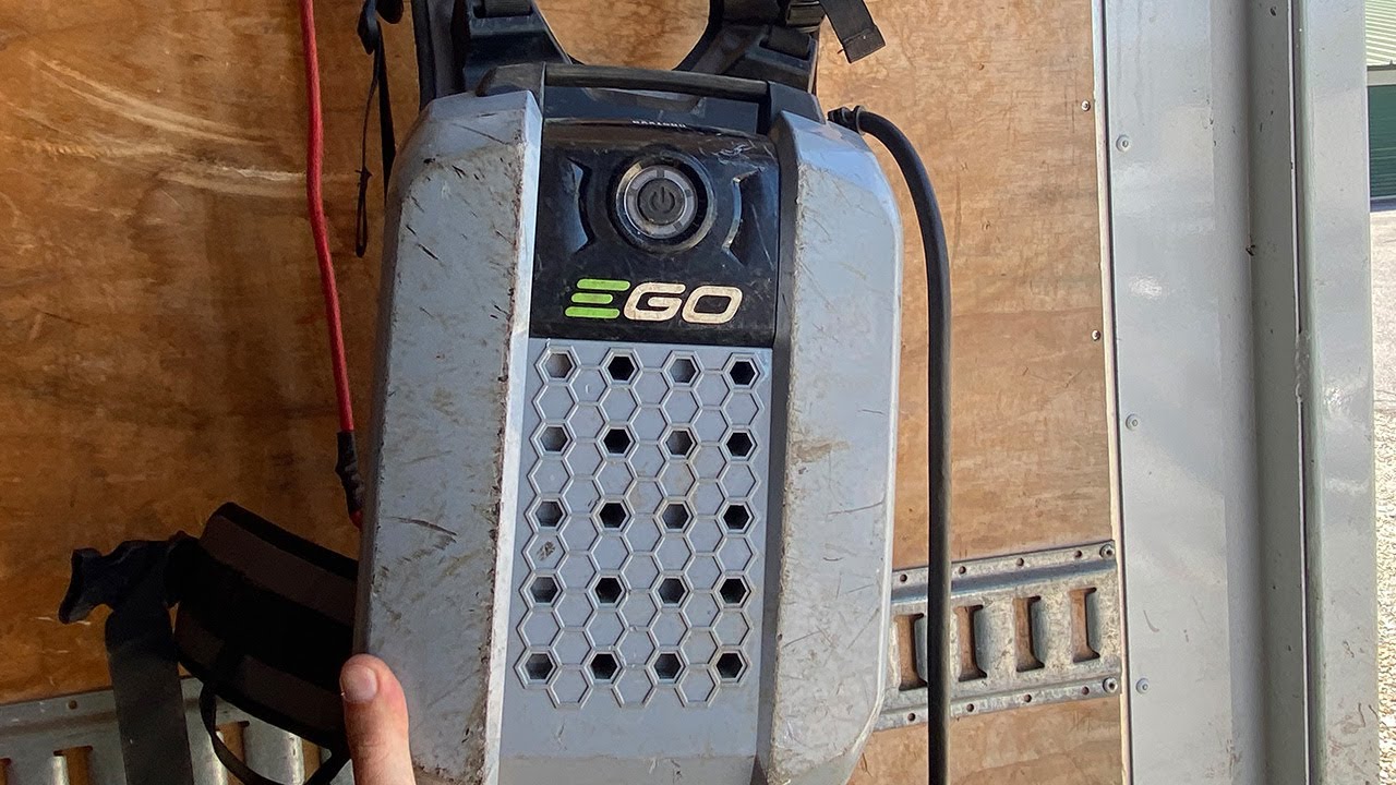 EGO Power Plus Commercial Battery Backpack Review - YouTube