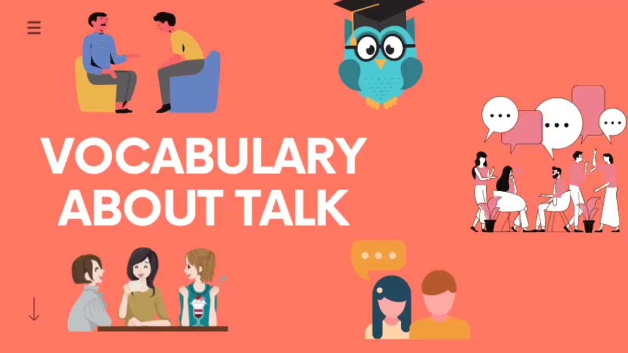 Lesson 1 : English Vocabulary About Talk - YouTube