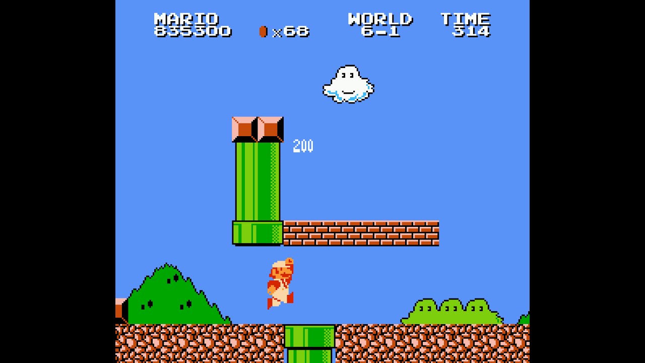 Super Mario Bros.: The Lost Levels - World 6-1 - YouTube