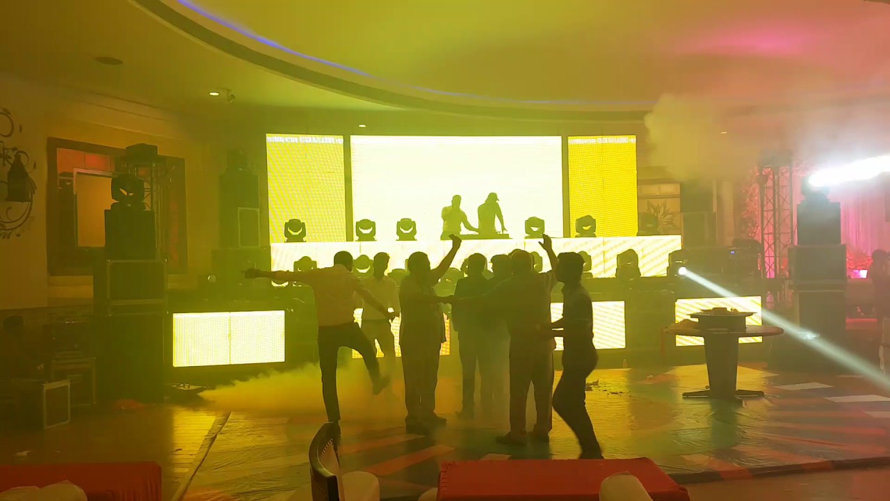 CLUB DJ LADDU .. INDOOR SETUP LED WALLS .. !! - YouTube