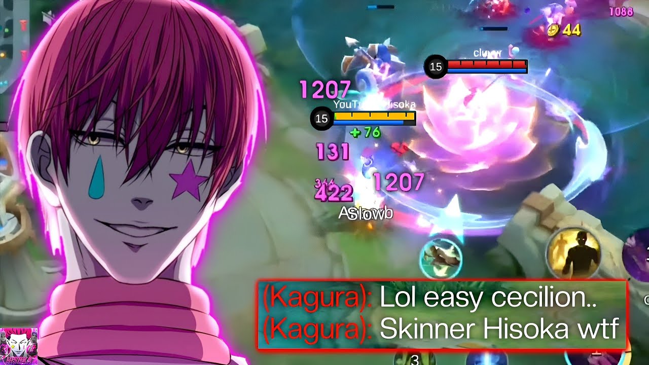 HISOKA CECILION VS WATER LILY KAGURA🔥 | HISOKA AGAINST ONE HIT COMBO ...